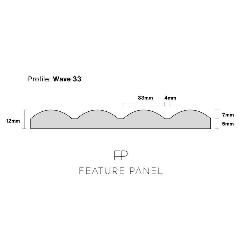 Wave Panelled Wood Panel | Fluted Wall Panels NZ – Feature Panel