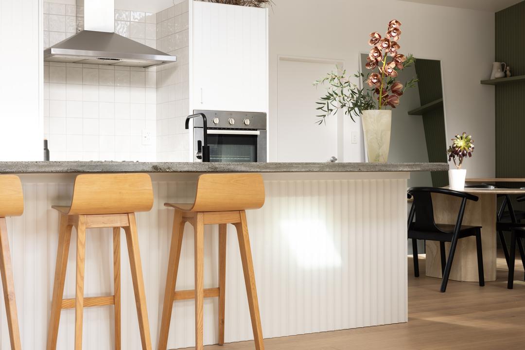 Ripple Panelled Wood Feature Panel | Fluted Wall Panels