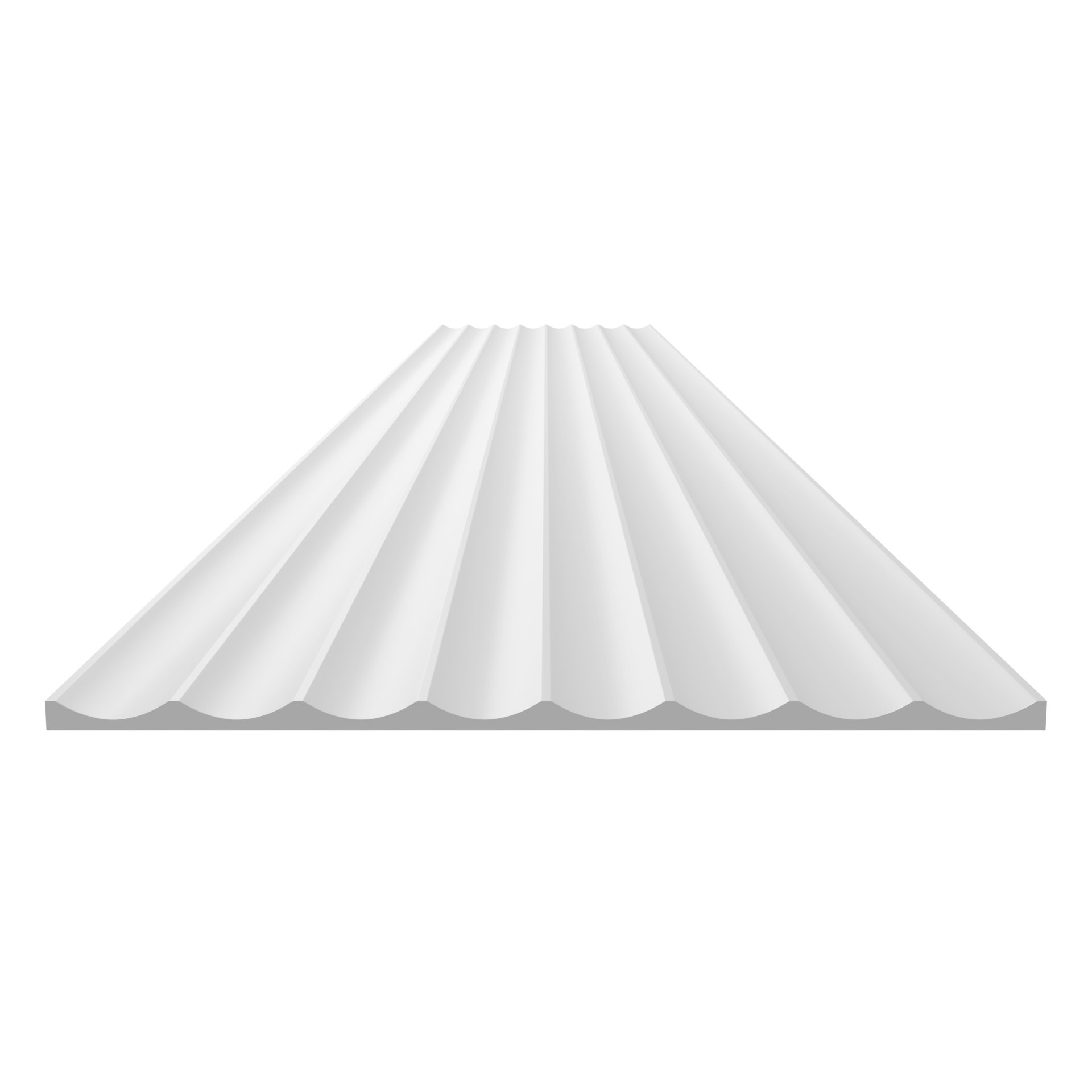 Ripple Panelled Wood Feature Panel | Fluted Wall Panels