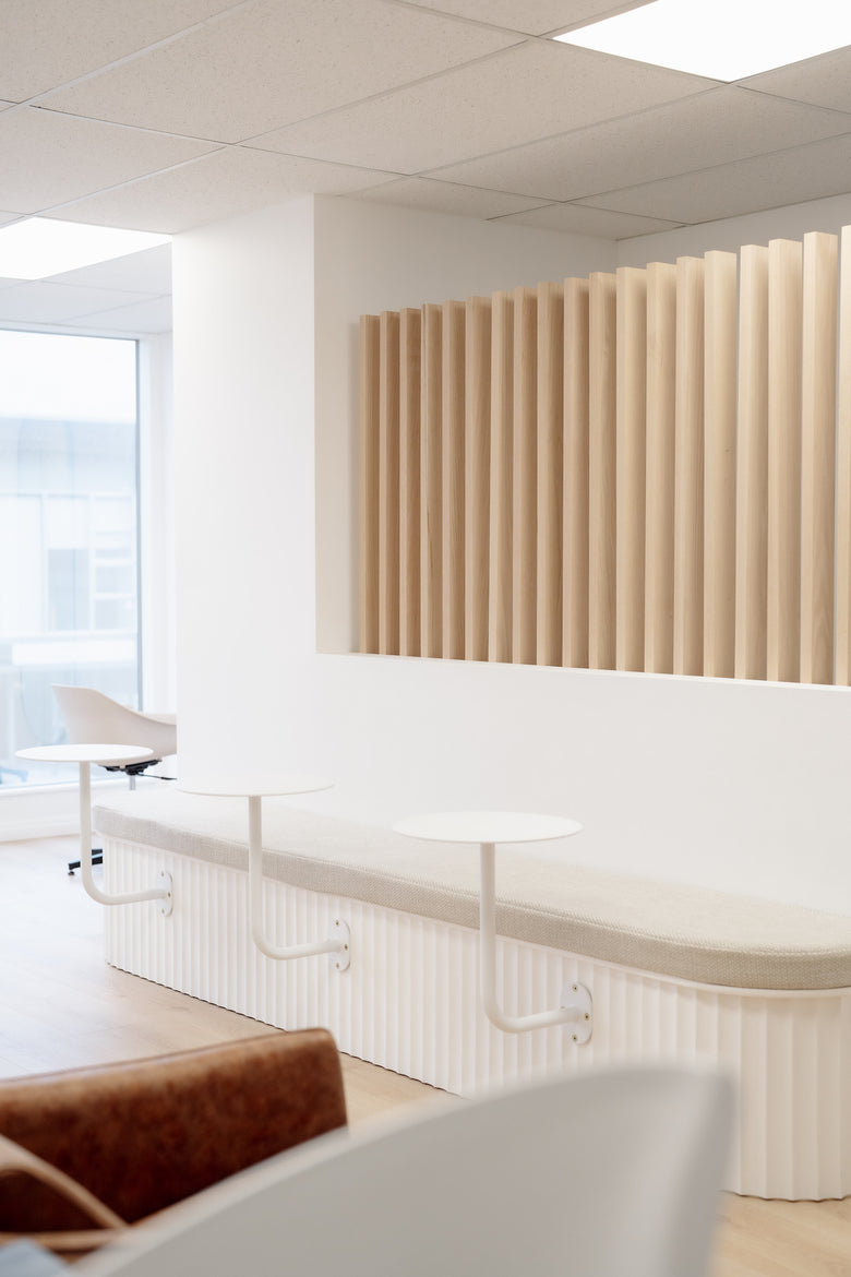 Ripple Flex Primed Wood Panel - Ripple 47 Flex – Feature Panel