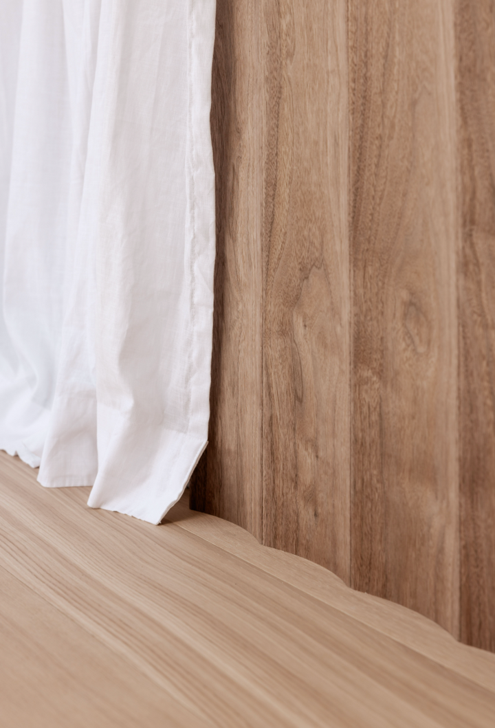 Ripple 150 Black Walnut Wood Panel - Ripple 150 – Feature Panel