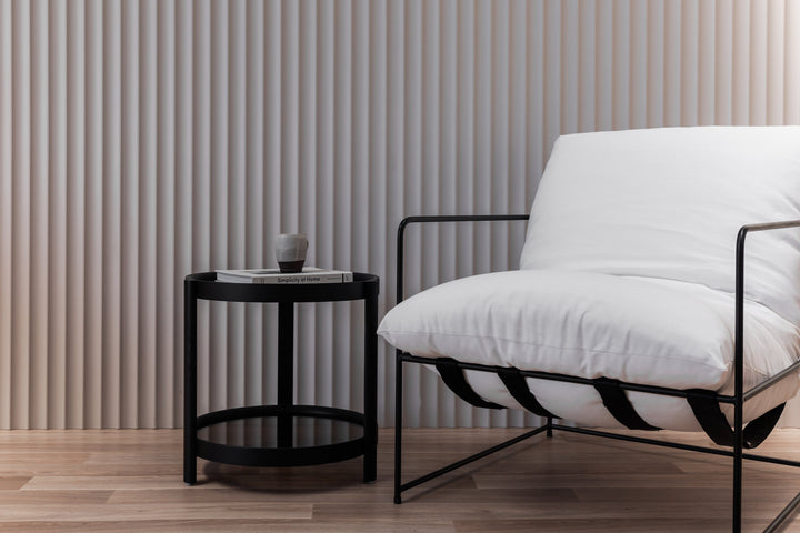 Ripple Panelled Wood Feature Panel | Fluted Wall Panels