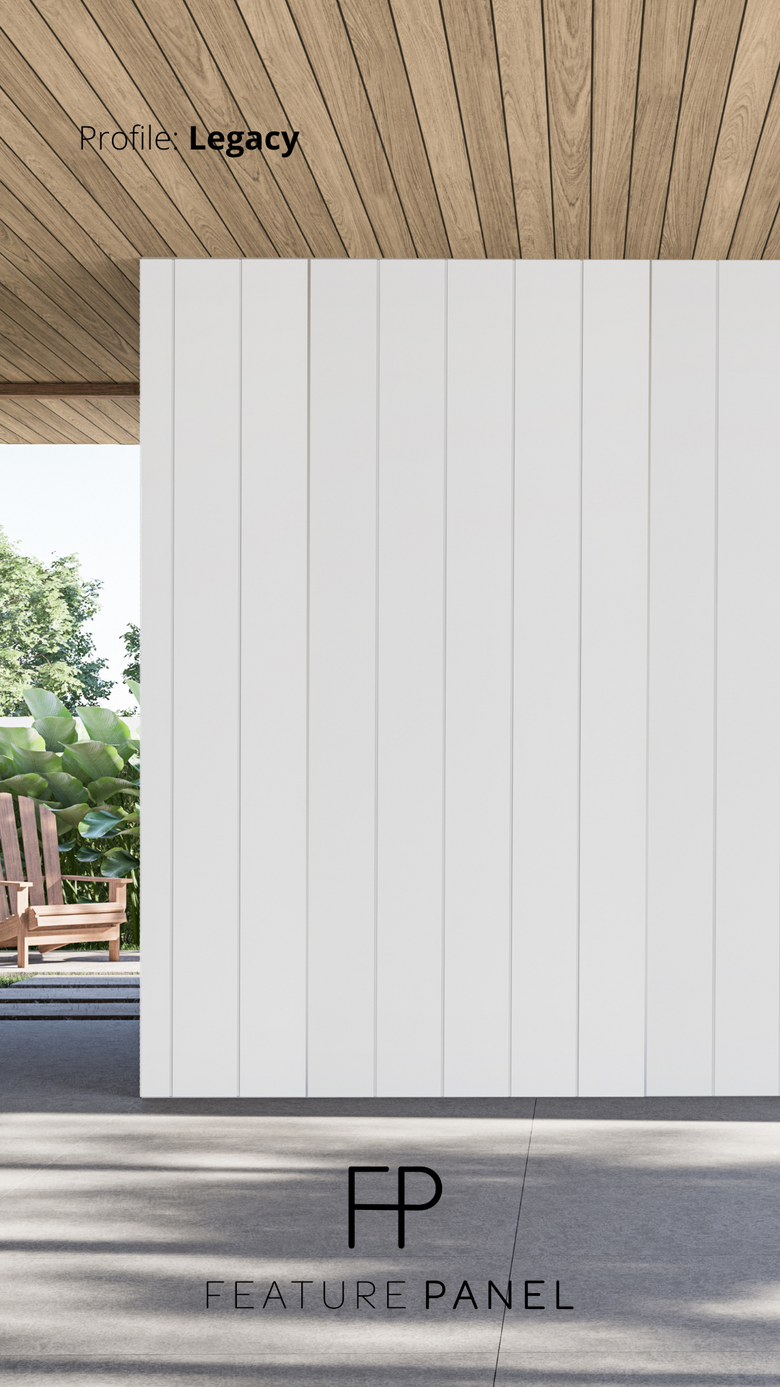 Legacy Panelled Wood Feature Panel | Fluted Wall Panels